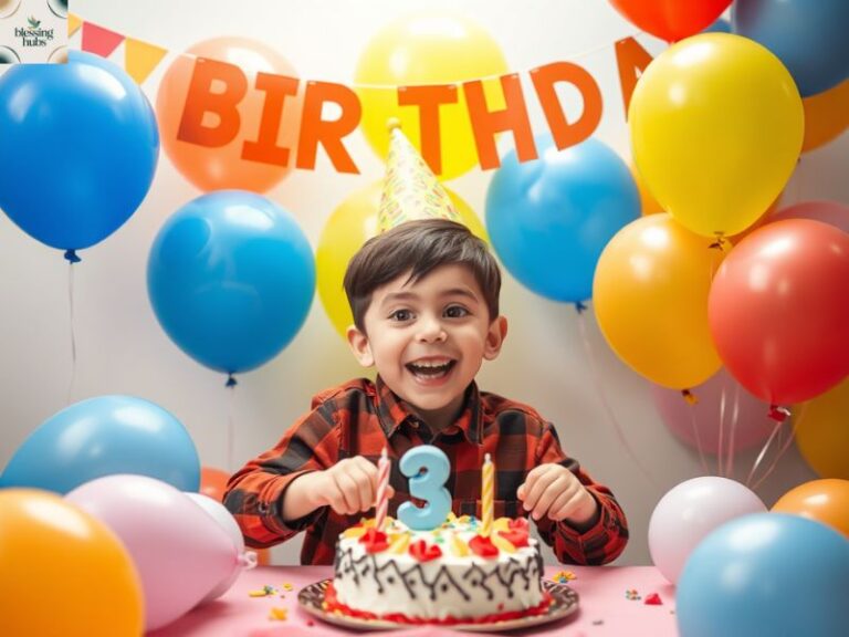 Birthday Wishes for 3-Year-Old Boys – Sweet, Funny & Full of Joy