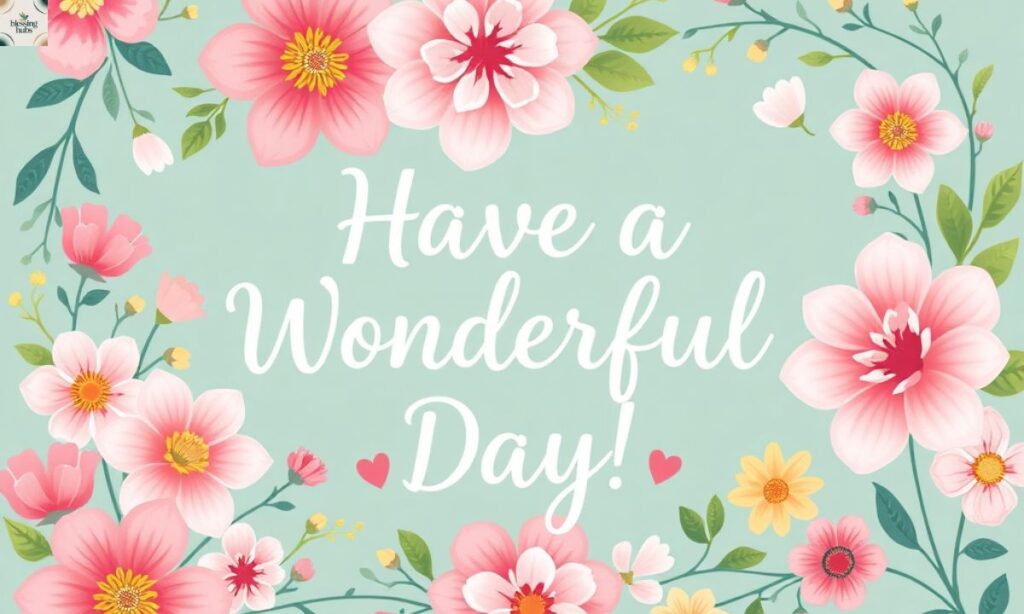 Have a Wonderful Day, Wishes for Love, Friends & Family
